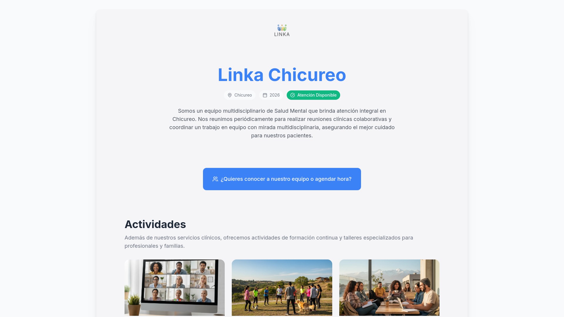 Linka Chicureo | Faces